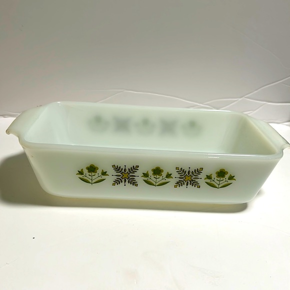 Anchor Hocking | Kitchen | Vintage Anchor Hocking Fireking Loaf Bread ...